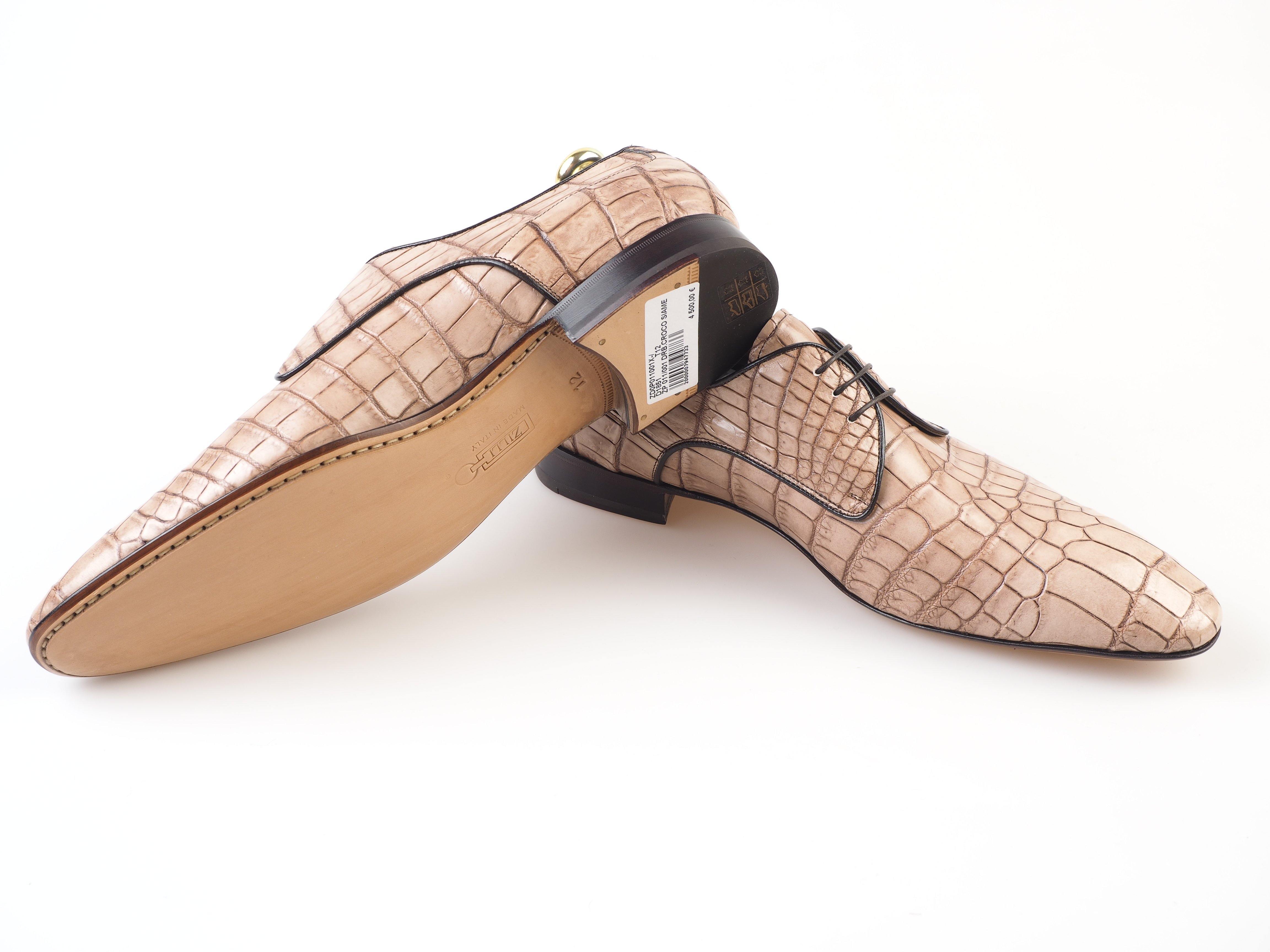 Zilli - Men's Classic crocodile Shoes ᐅ €1.125 SALE | Fashion Flow ...